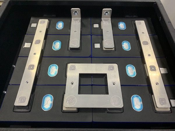 Battery system (external BMS)